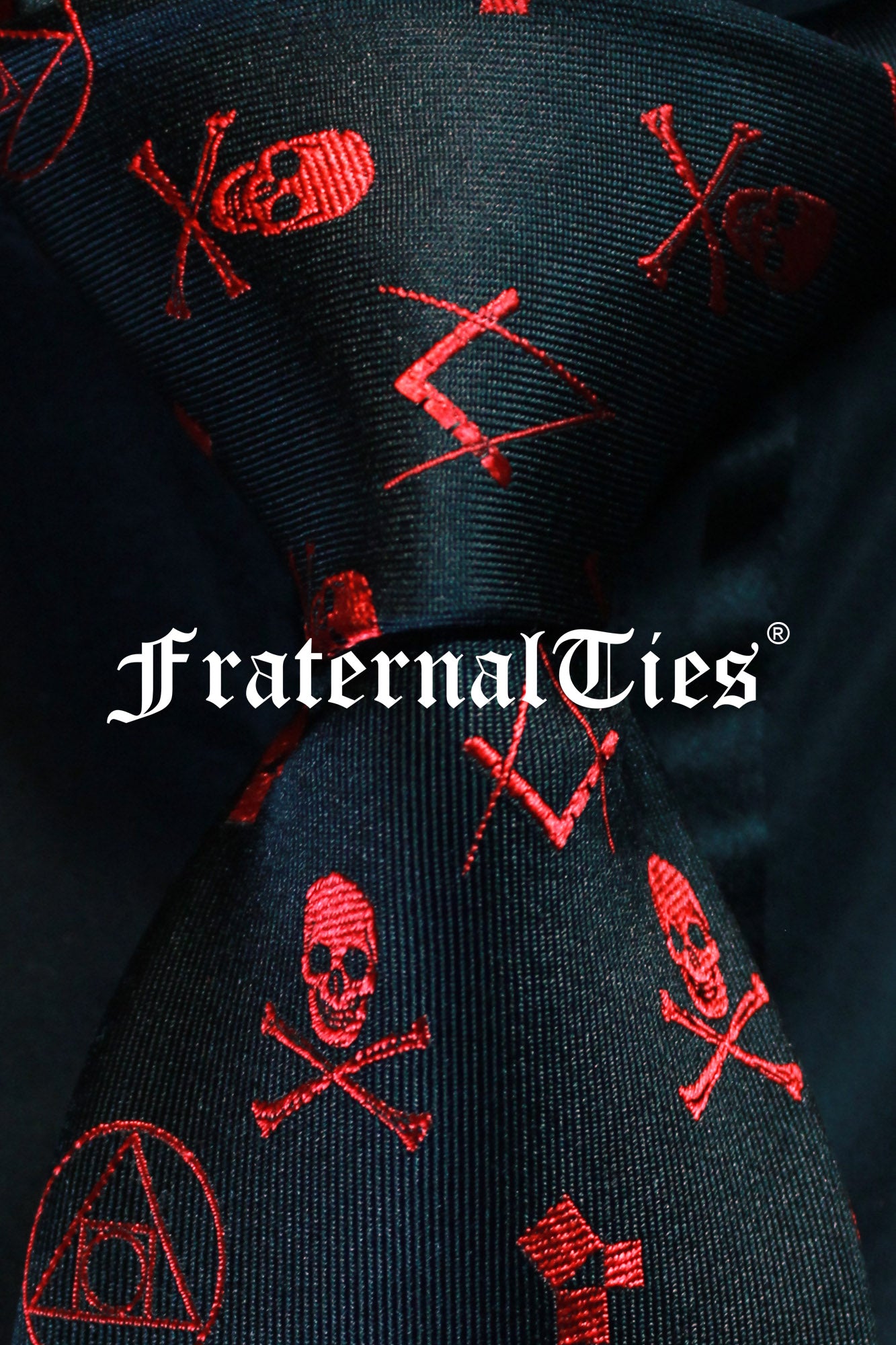 Silk Necktie | Philosopher’s Stone Tie No. 3 (Crimson Edition ...