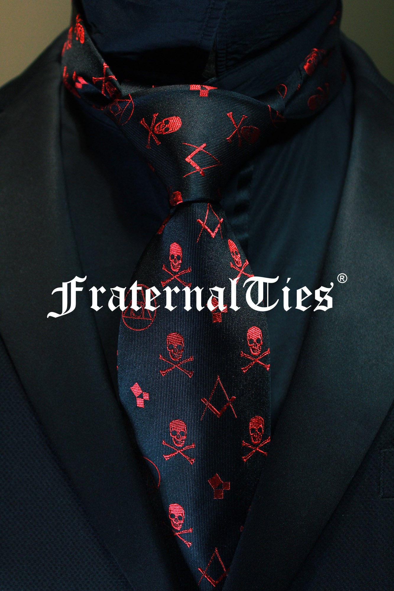 Silk Necktie | Philosopher’s Stone Tie No. 3 (Crimson Edition ...